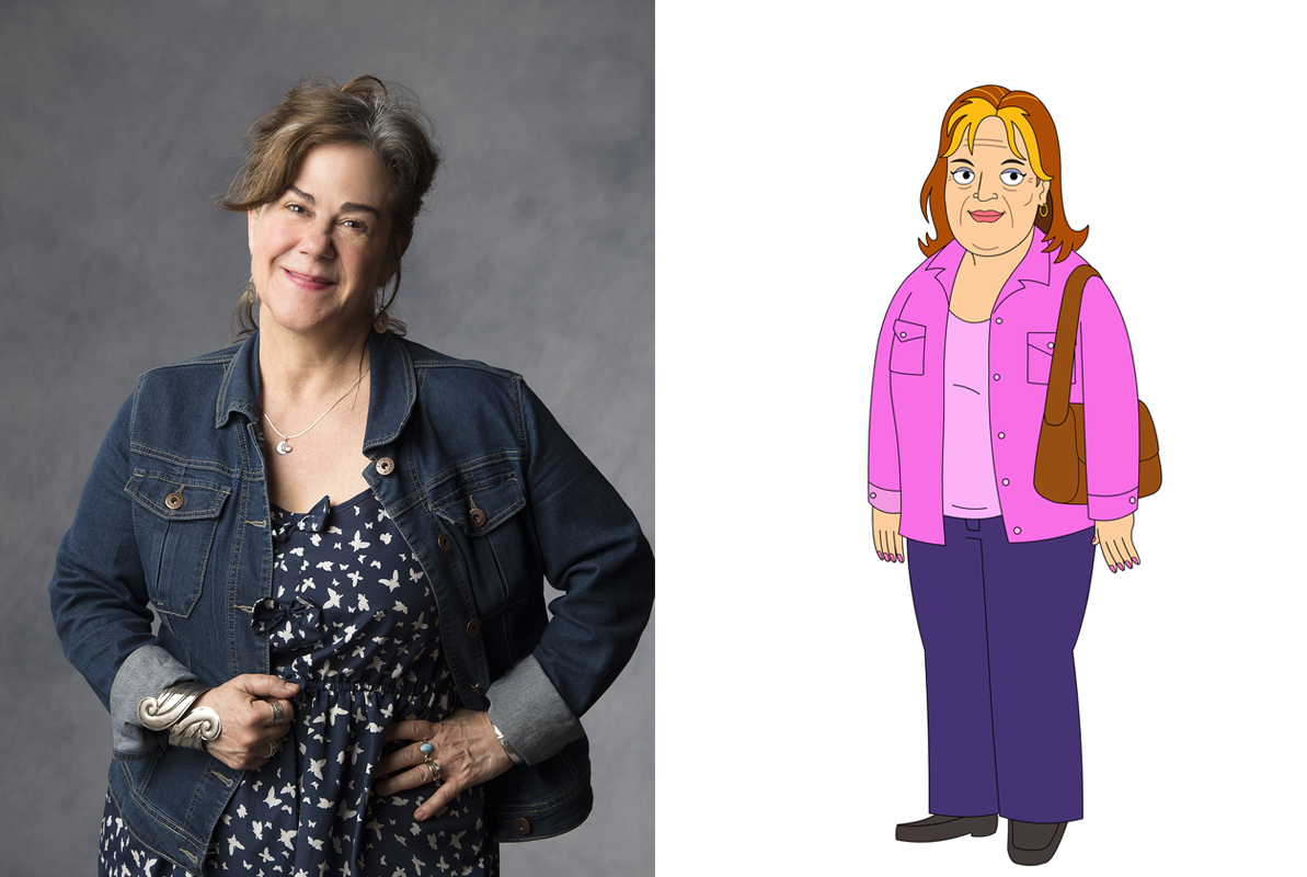 Corrine Koslo Cast As Emma In Corner Gas Animated Corner Gas