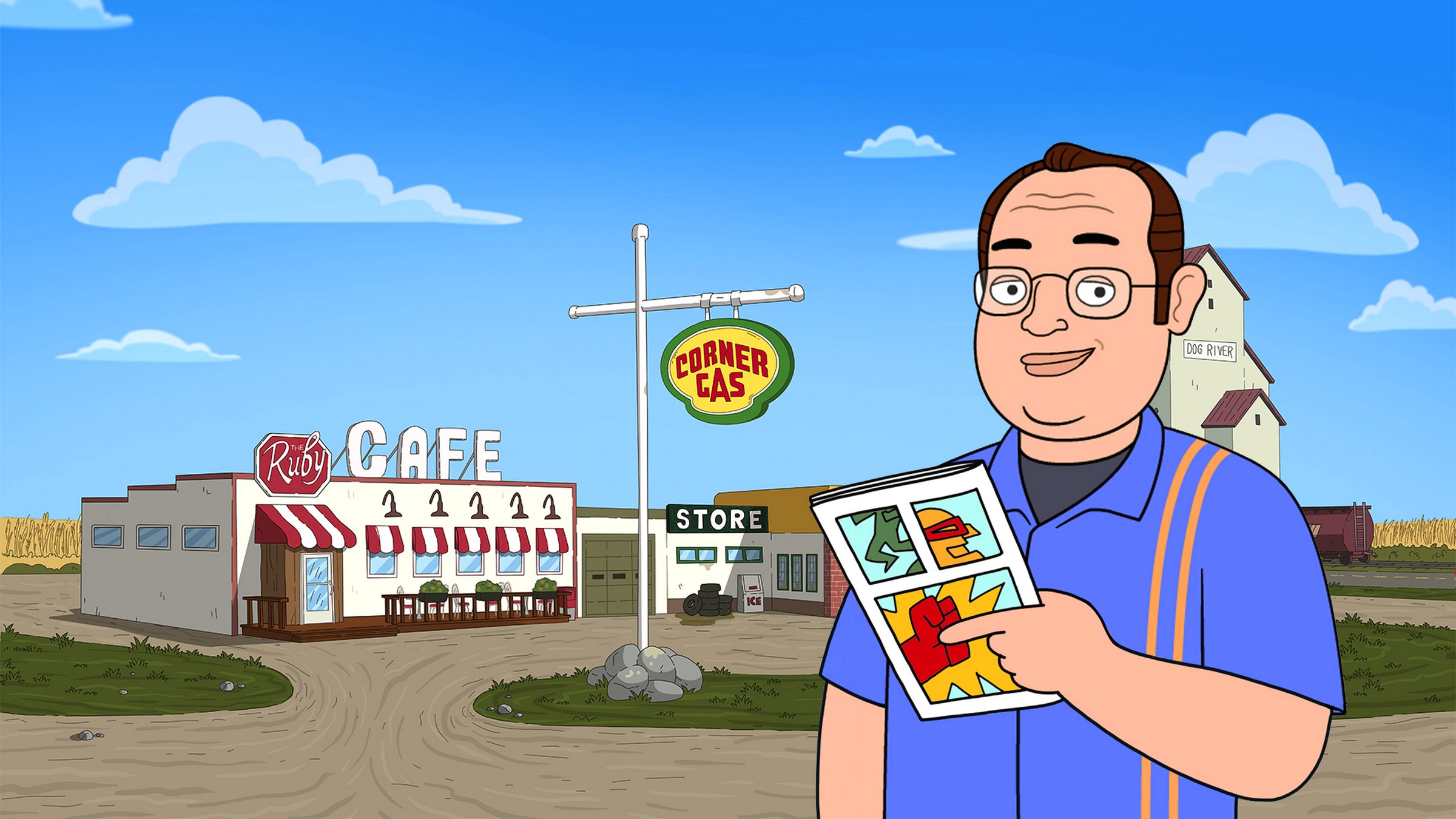 CGA Brent Comic Book Exterior.00000000 copy (1) - Corner Gas