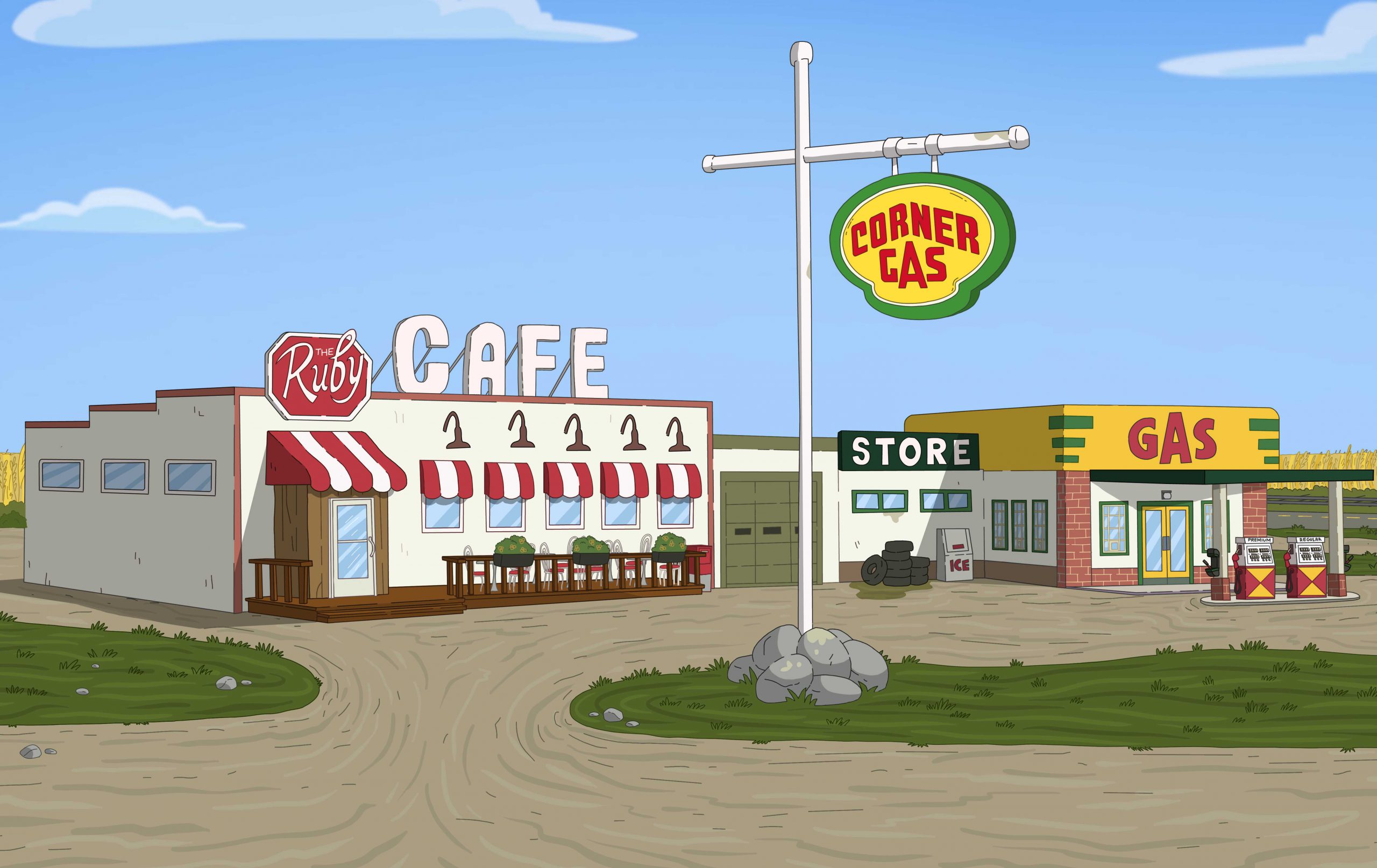 Corner Gas - Zoom Backgrounds